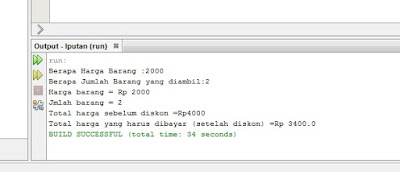 Program Inputan Kasir Sederhana dengan Java Netbean | 5BAB5