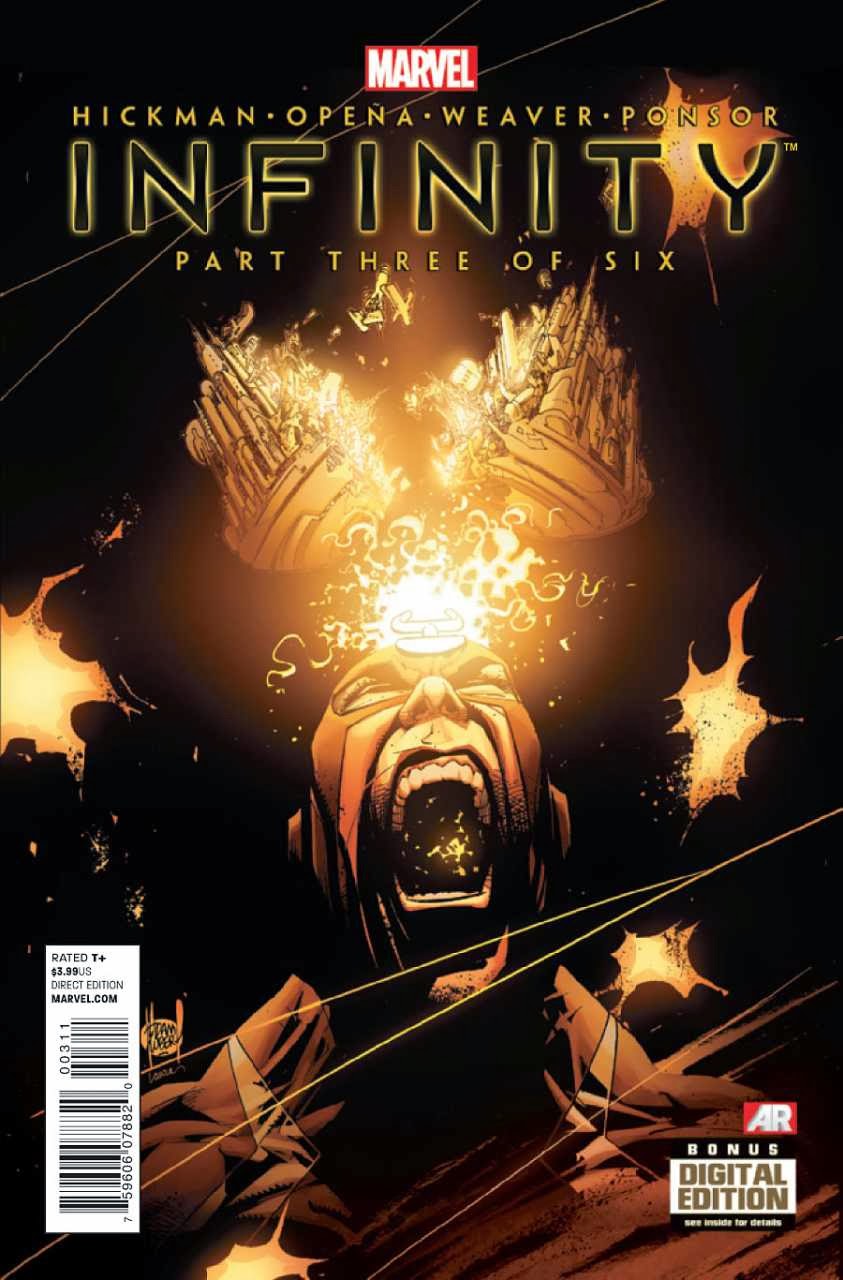 COMIC BOOK FAN AND LOVER: INFINITY # 3 (DE 6) – MARVEL COMICS