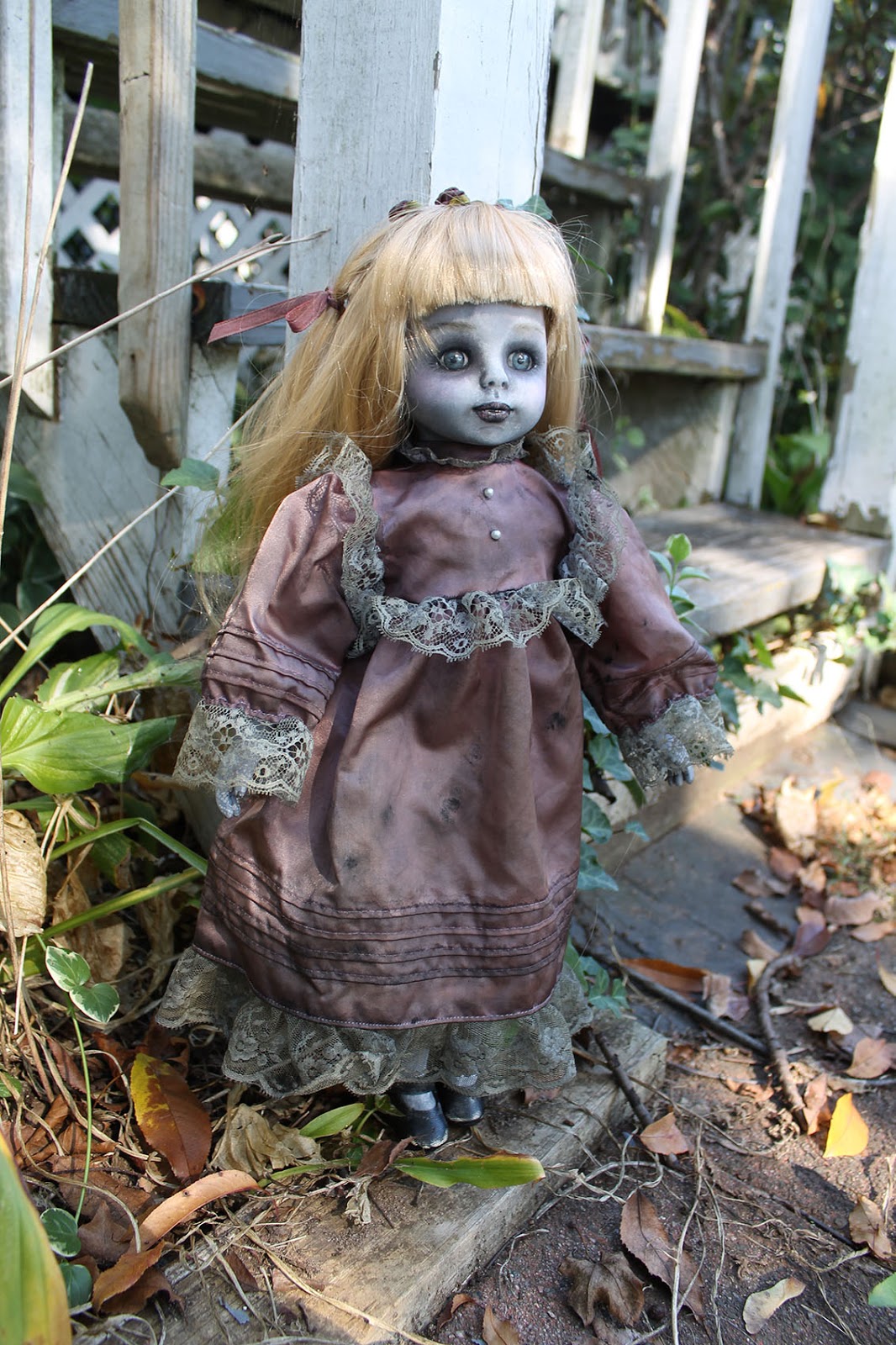 Anne Marie Gibbons Lil' Poes OOAK goth dolls and monsters.: Porcelain ...