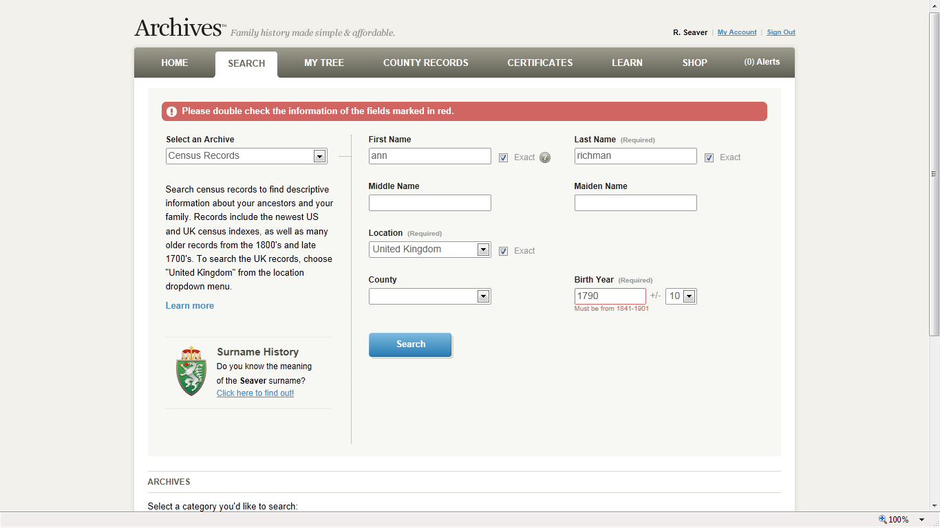 Genea-Musings: Finding U.K. Census Records on Archives.com