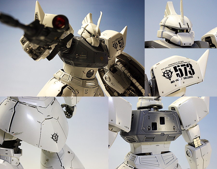 GUNDAM GUY: MG 1/100 MS-14S/Gelgoog Ver. 2.0 Shin Matsunaga's Customize ...