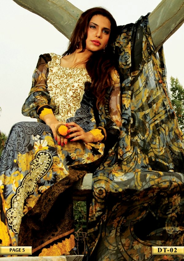 Sabiha's Designer Lawn Collection 2012 For Womans | Latest Mid Summer ...