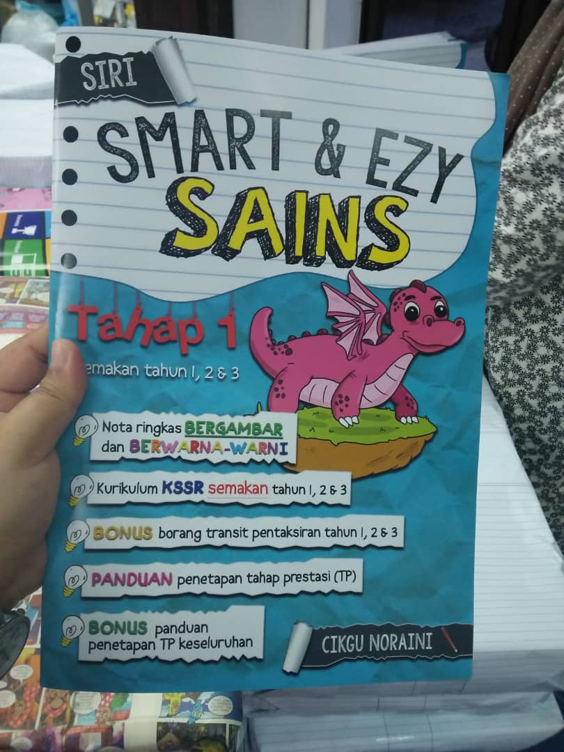 Anak Saya Bijak: Smart & Ezy Sains untuk Darjah 1 2 dan 3