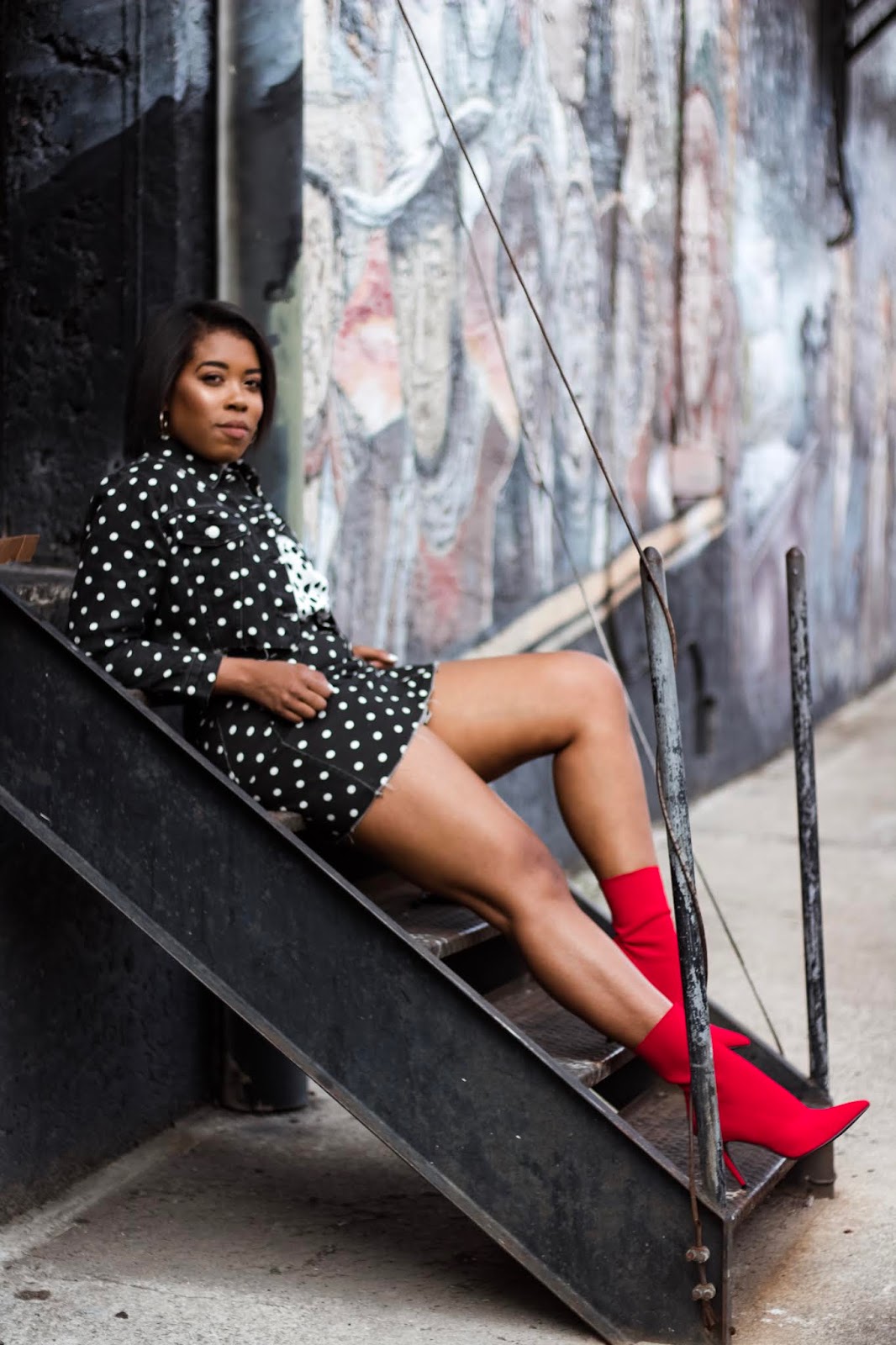 Polka Dots & Power Red | The Savvy Singer