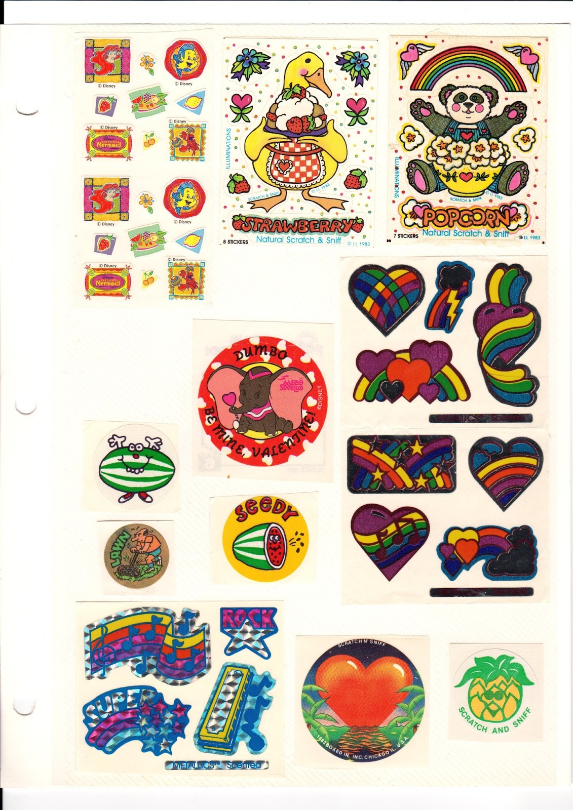 My 1980's Vintage Sticker Websites & Personal Collection