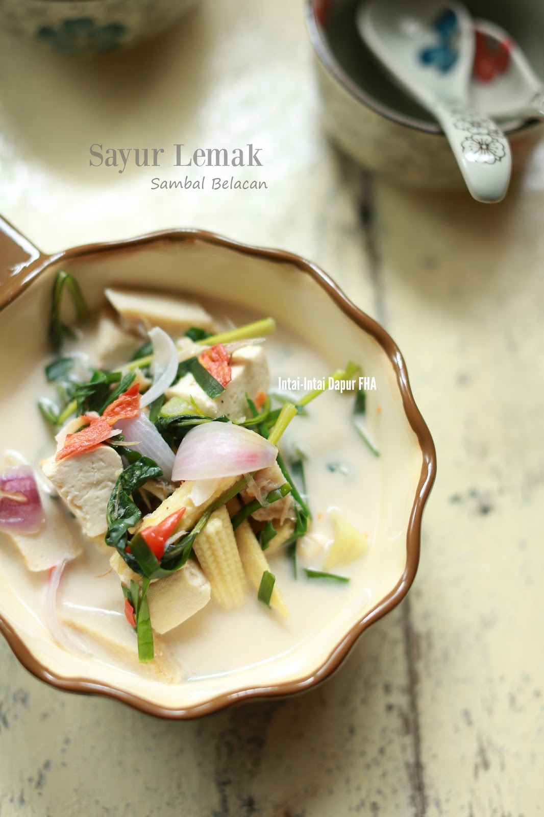 Sayur Lemak Sambal Belacan.. sungguh sedap. Dari hasil tuaian tanaman ...