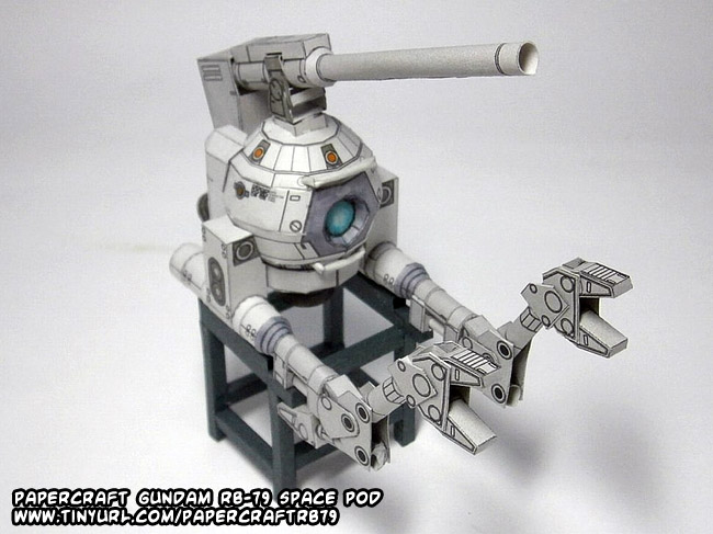 Dragon Ball Z Space Pod Papercraft