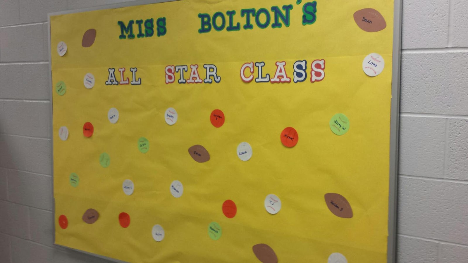 Hanging out with Miss. B: My Bulletin Board Reveal