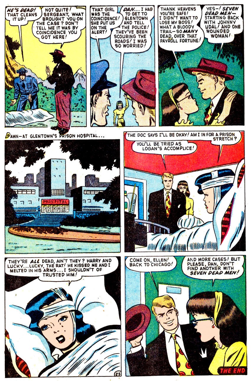 Pappy's Golden Age Comics Blogzine: Number 1653: Seven Dead Men