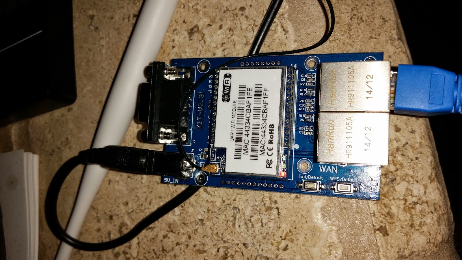 Desert Home: Playing with the HLK-RM04 Serial to Ethernet Convertor
