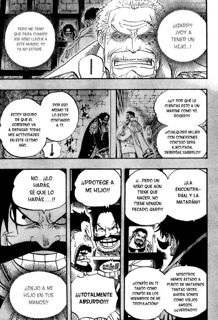 One Piece Manga Capitulo 551. El Yonkou Shirohige ~ ParaisoGrandLine