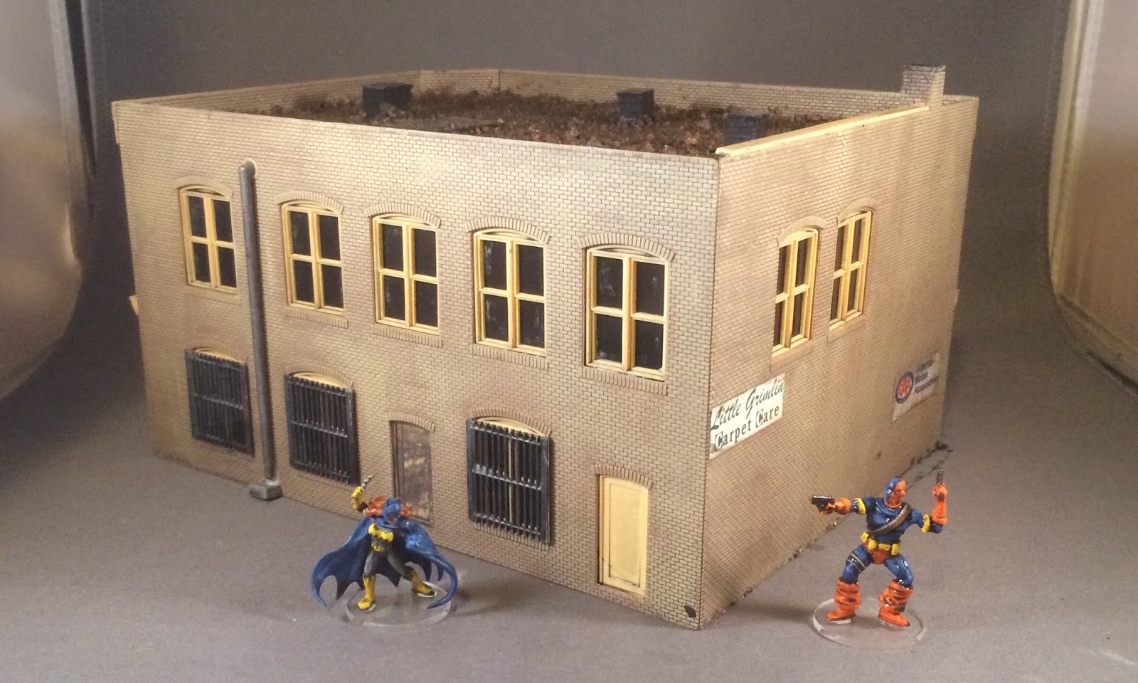 Bob's Miniature Wargaming Blog: HO-scale buildings