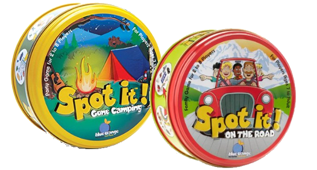 The Playful Otter: Spot It! Camping, Spot It! On the Road