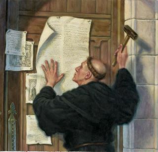 True History: Today in History - October 31, 1517 - Martin Luther Posts ...