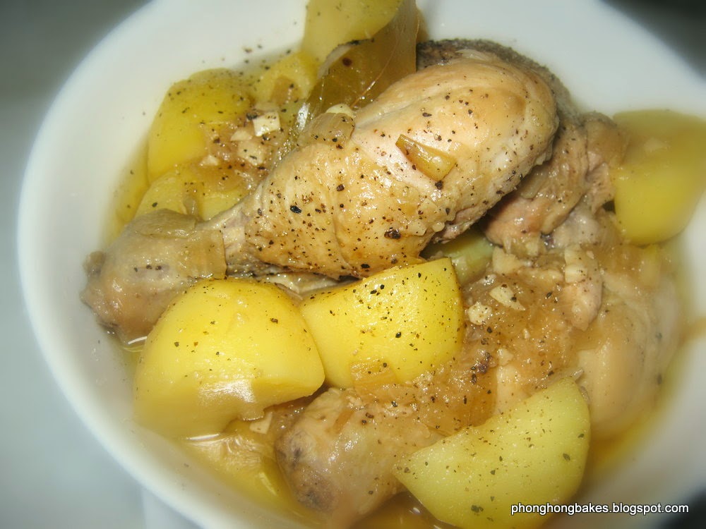 PH the Malaysian Carnivore: Chicken Adobo with Potatoes : AFF Philippines