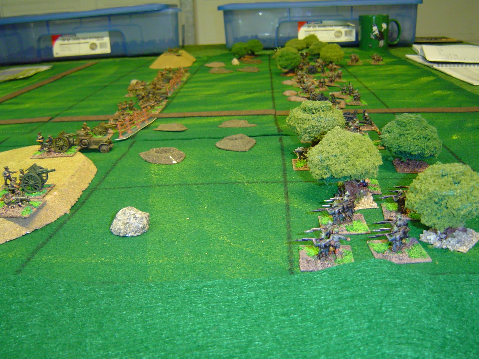 A San Diego Historical Wargamer: First game with the new Square Bashing ...