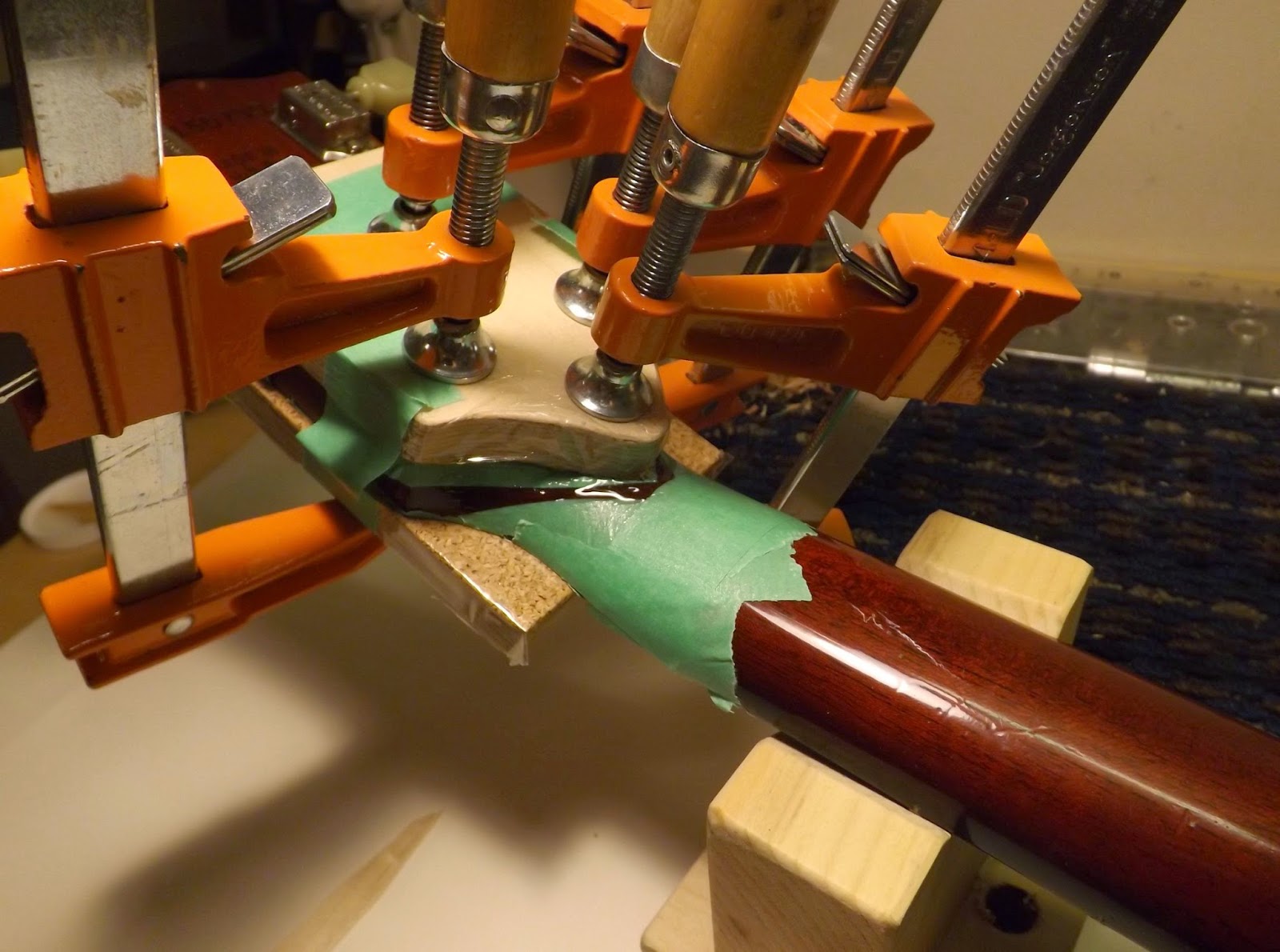Woodford Instruments: Gibson ES-335 Headstock Repair
