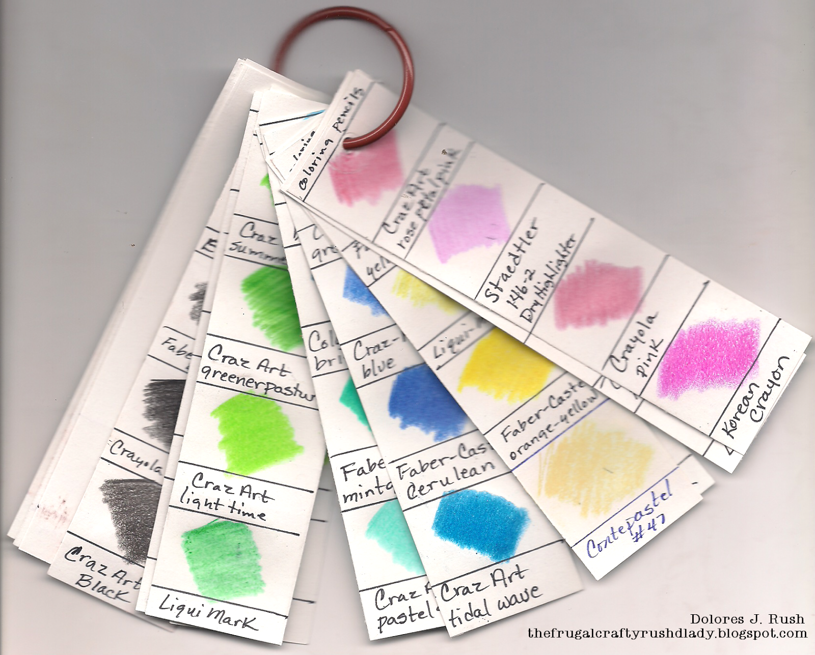 Craftin' Bliss: My First 30-Day Color Challenge