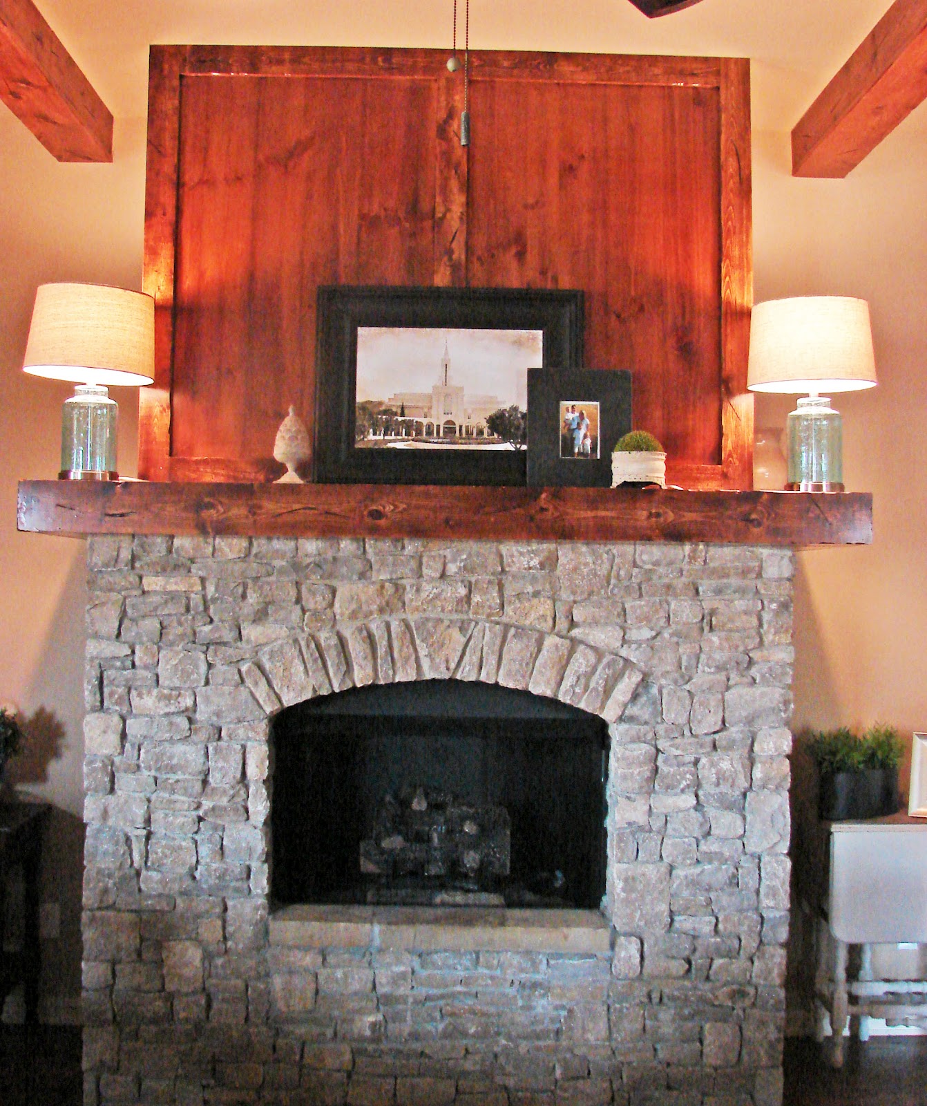 Redberry Barn: Thinking about Mantles...