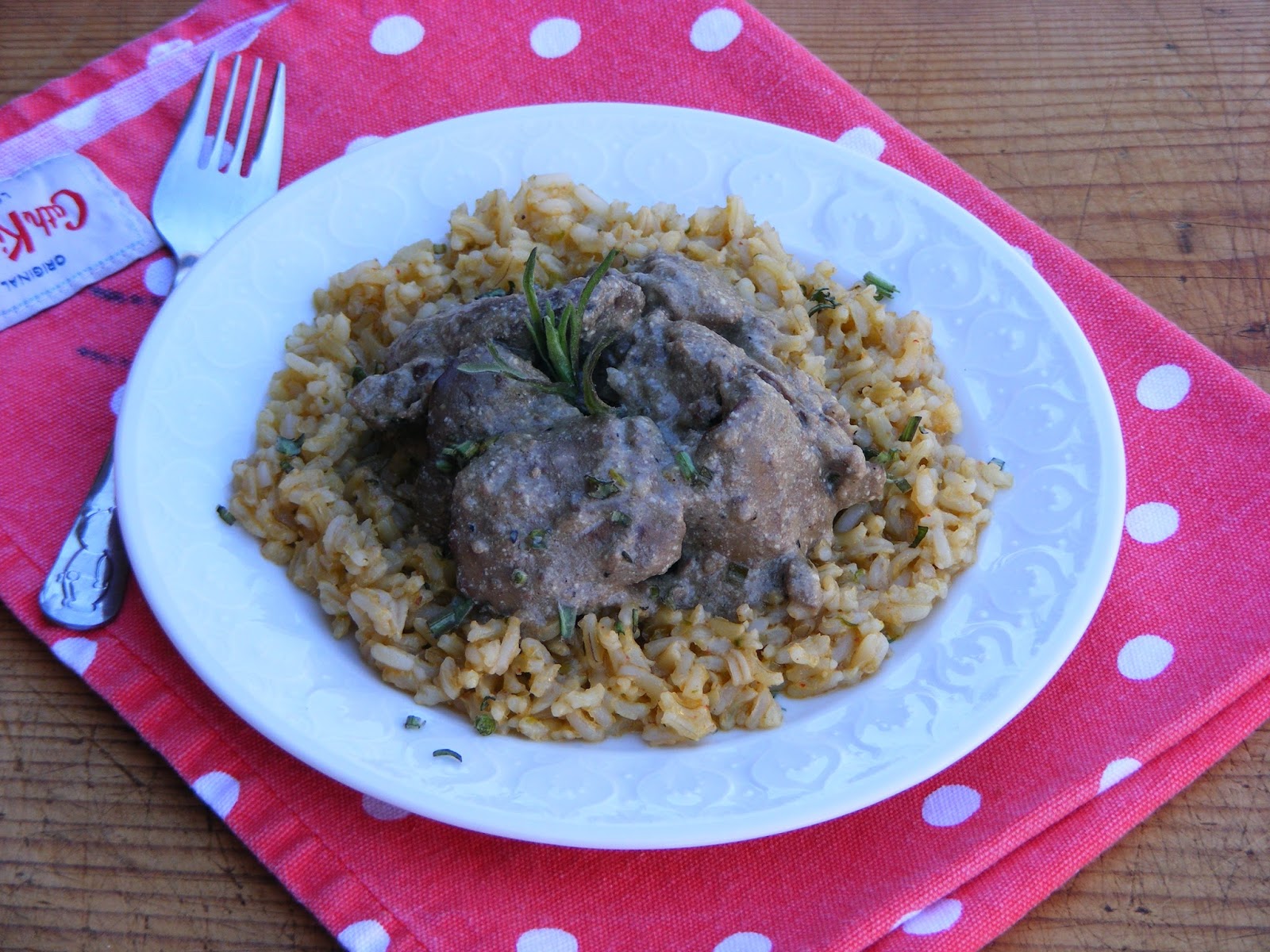 Makacska konyhája: Tárkonyos csirkemáj ragu