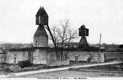 Lieux-dits de Touraine: Chouzé-sur-Loire - Les Moulins