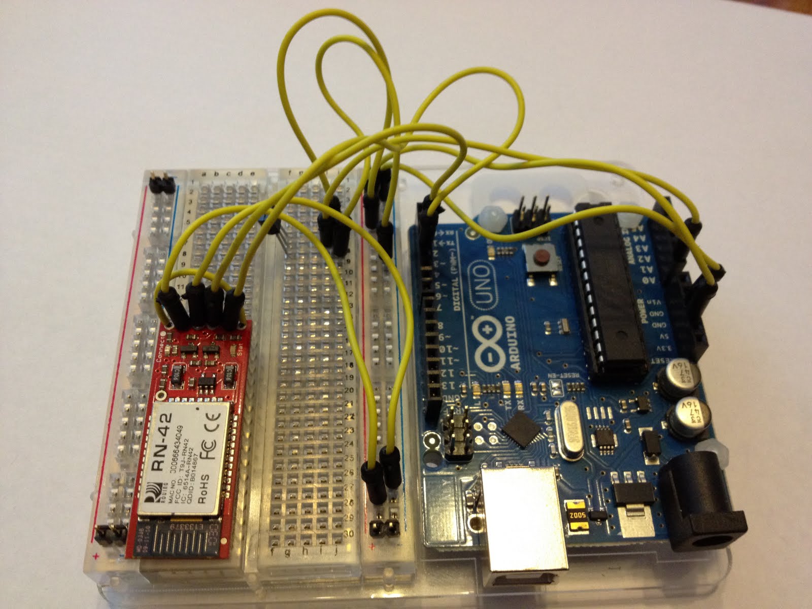 Mchr3k - Arduino: History - Bluetooth temp sensor