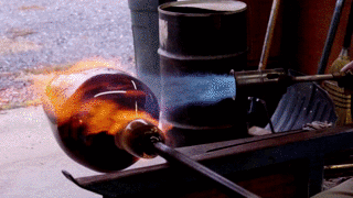 Bullpen Mom: Movin on...glassblowing and loss of mind