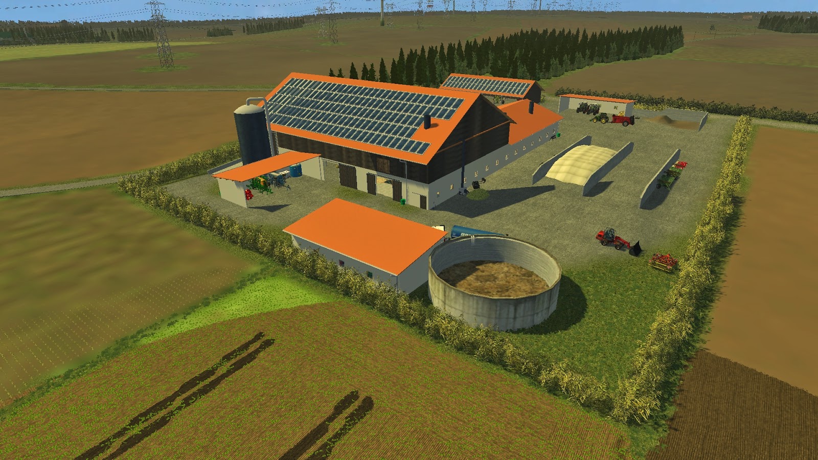 Das Leben in der virtuellen Landwirtschaft: Frankenland Map LS15 | Release