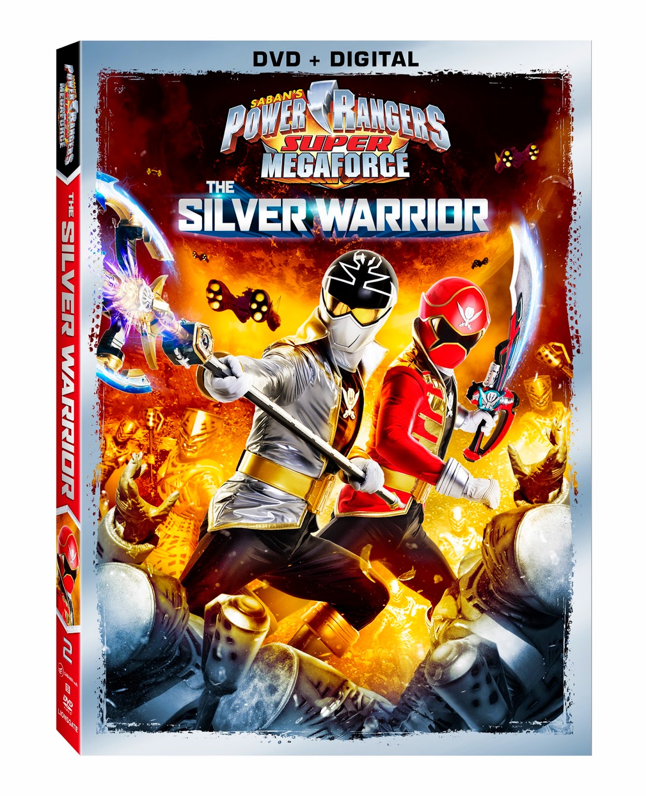 Henshin Grid: Power Rangers Super Megaforce DVD - The Silver Warrior