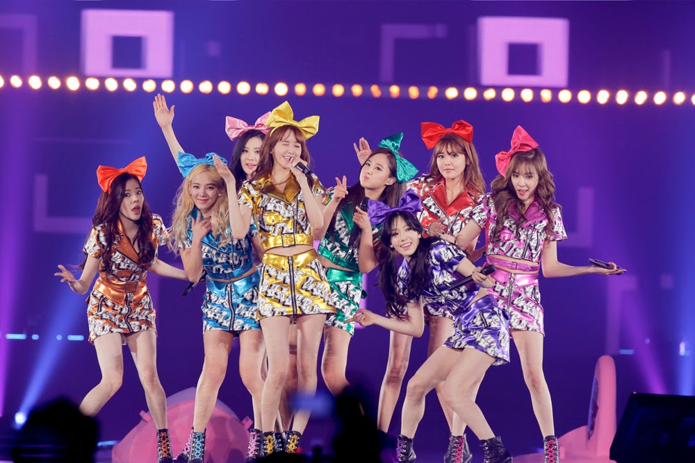 How Girls' Generation changes its formation