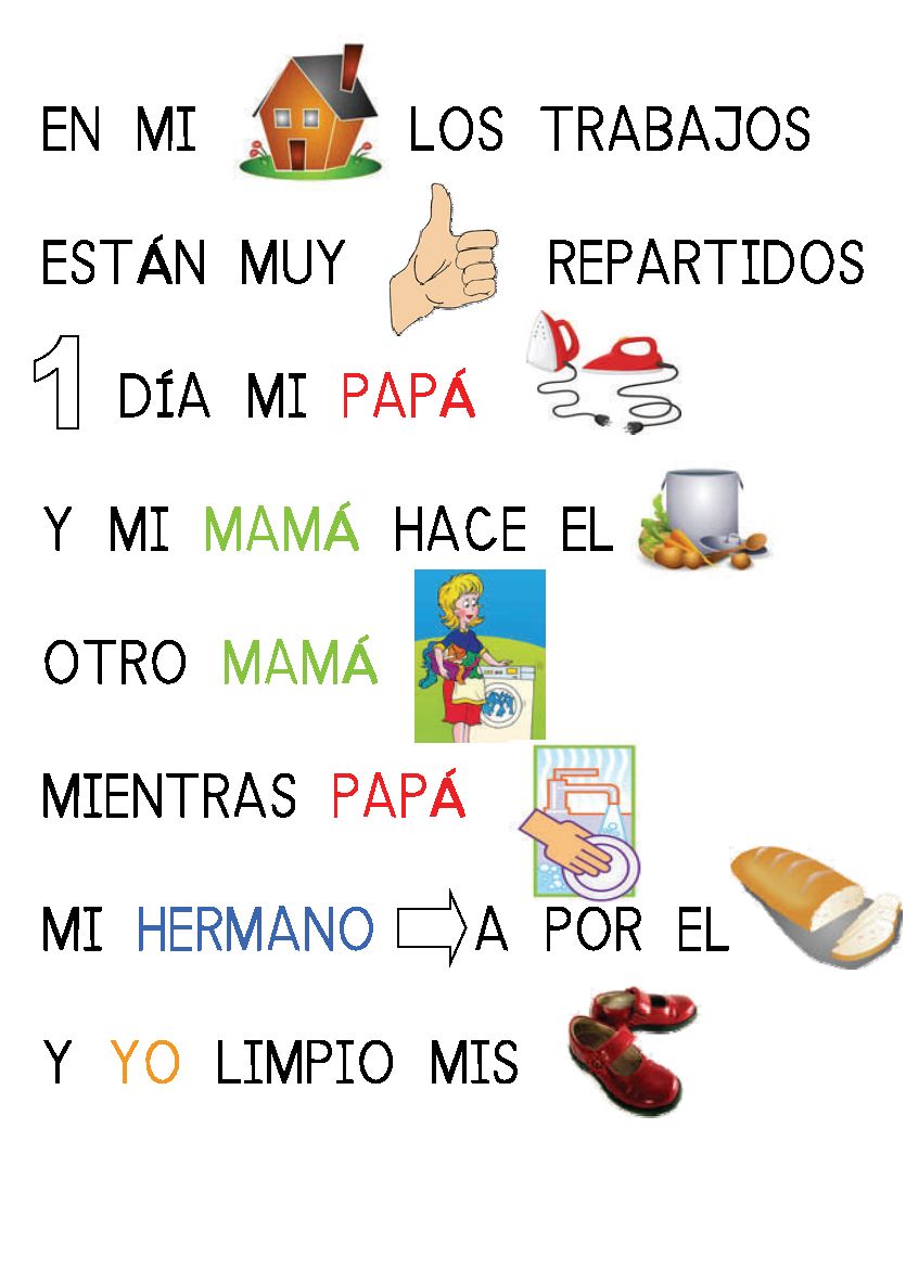 Kids Zone: Lectura con Pictogramas