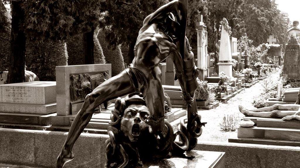 CREEPY PLACES REALM: The tombs at this Milan burial ground offer a ...