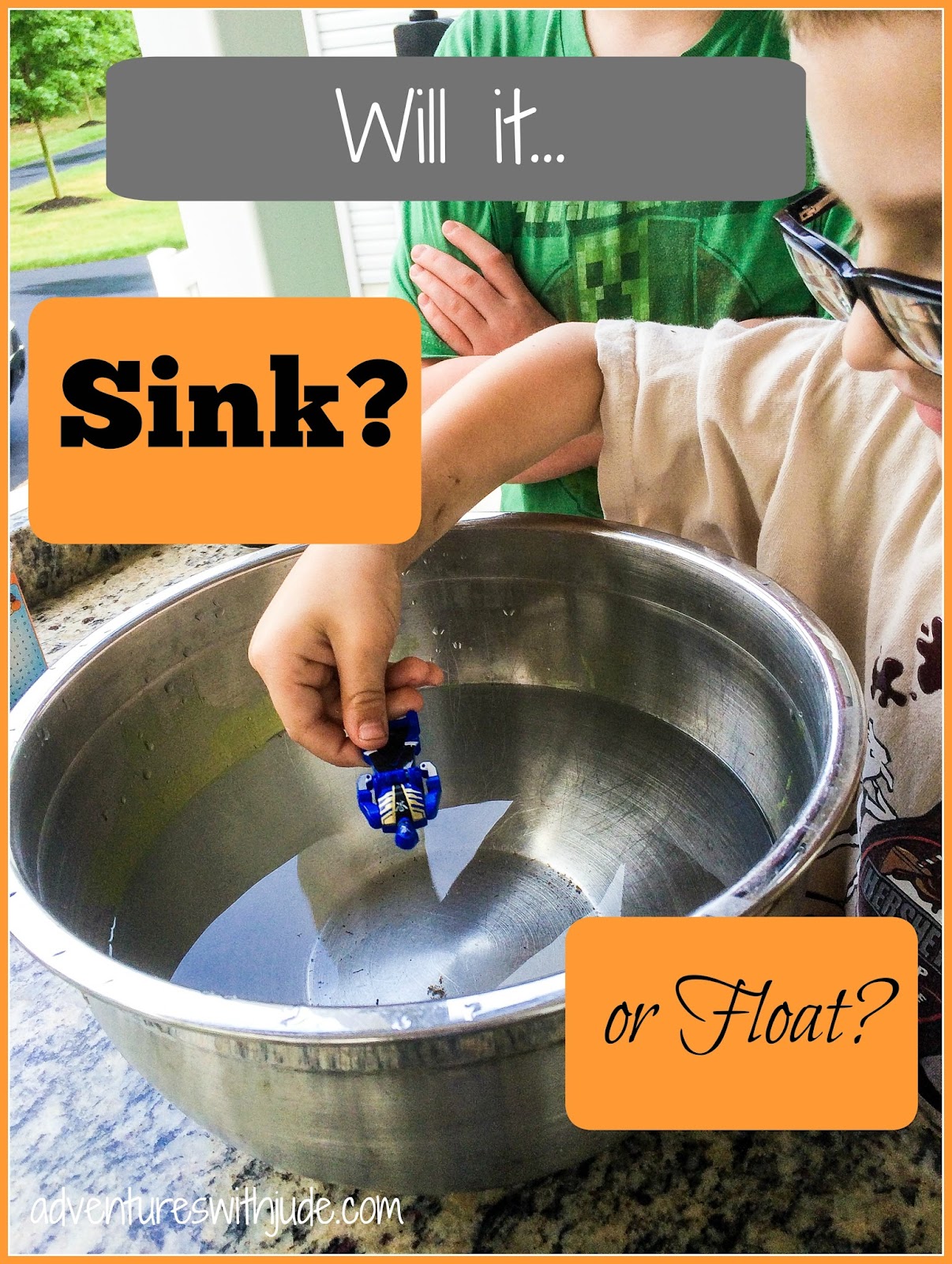 Adventures with Jude: Will It Sink or Float?