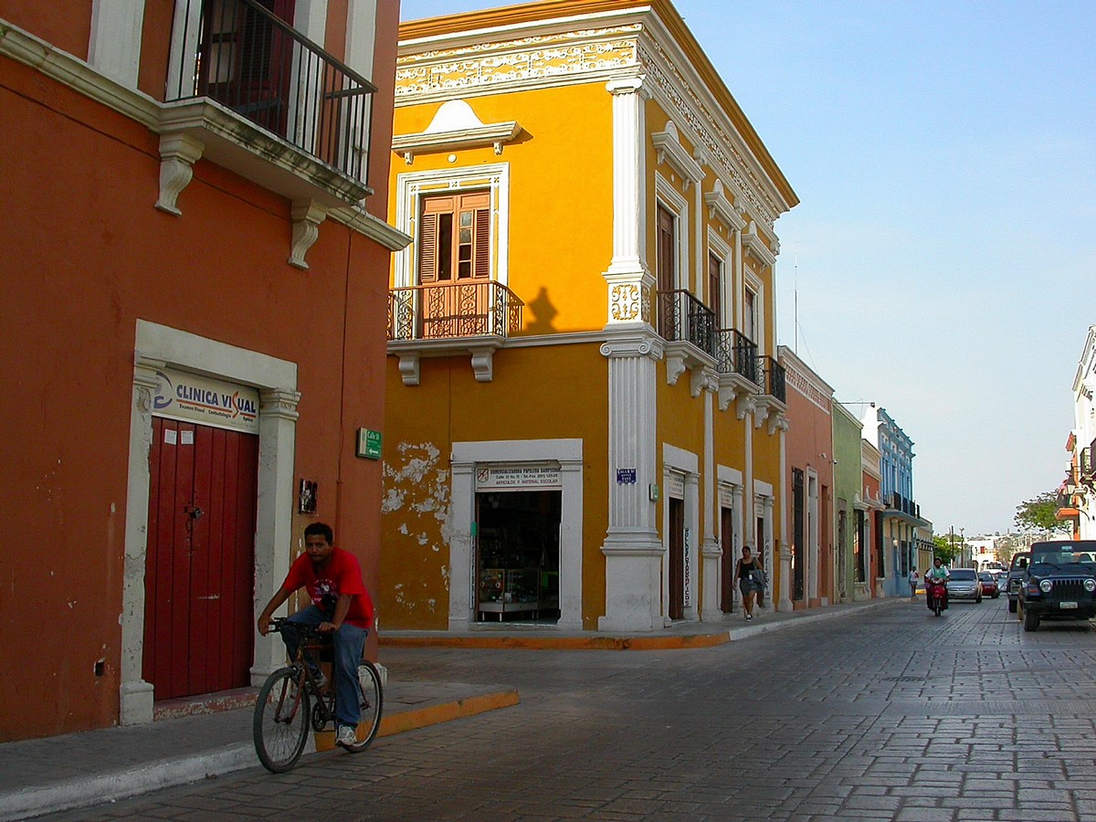 Mexique - Campeche, une ville de couleurs - Les routes de tous les voyages