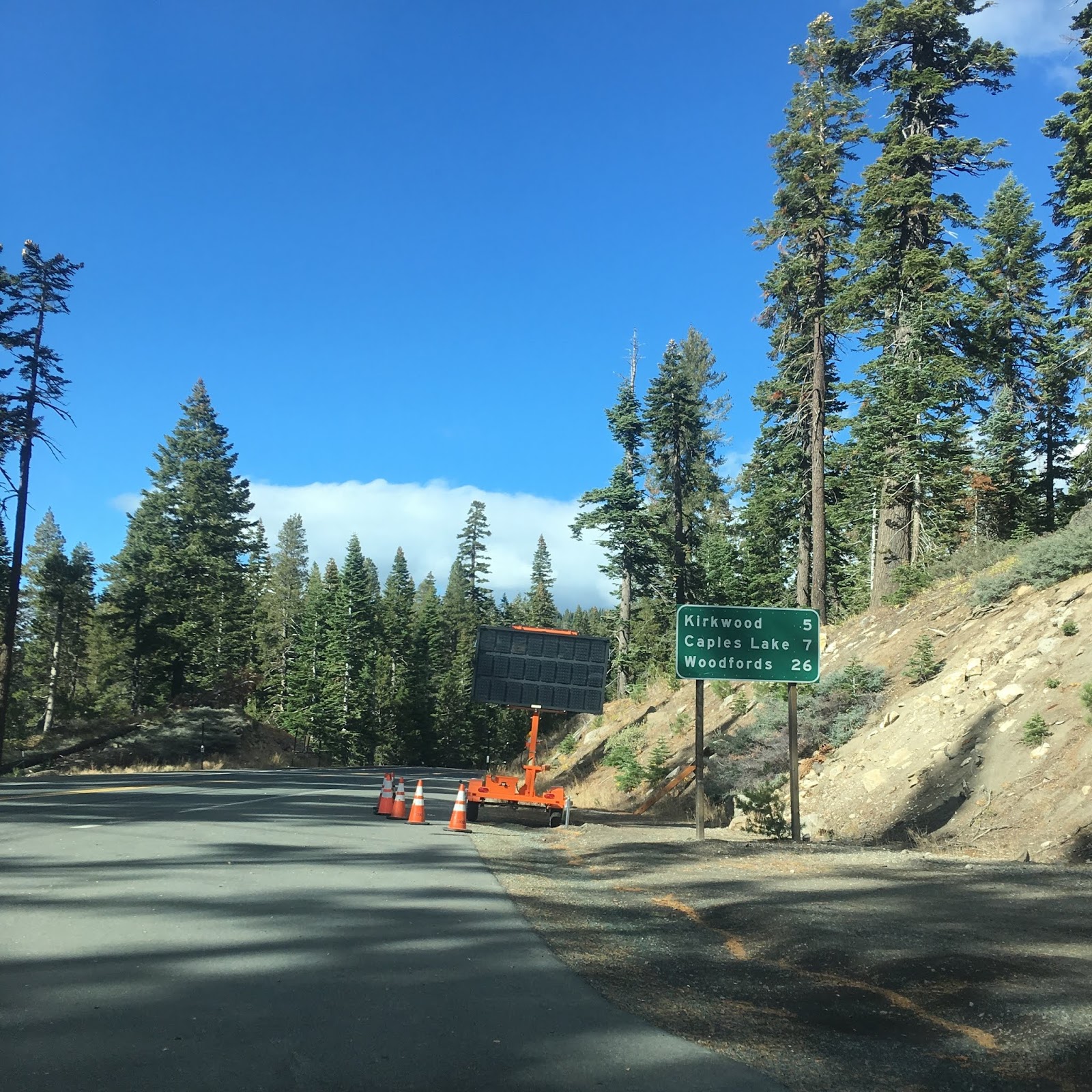 California State Route 88 the Carson Pass Highway