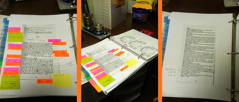 Behind the scenes @ Lyric Theatre