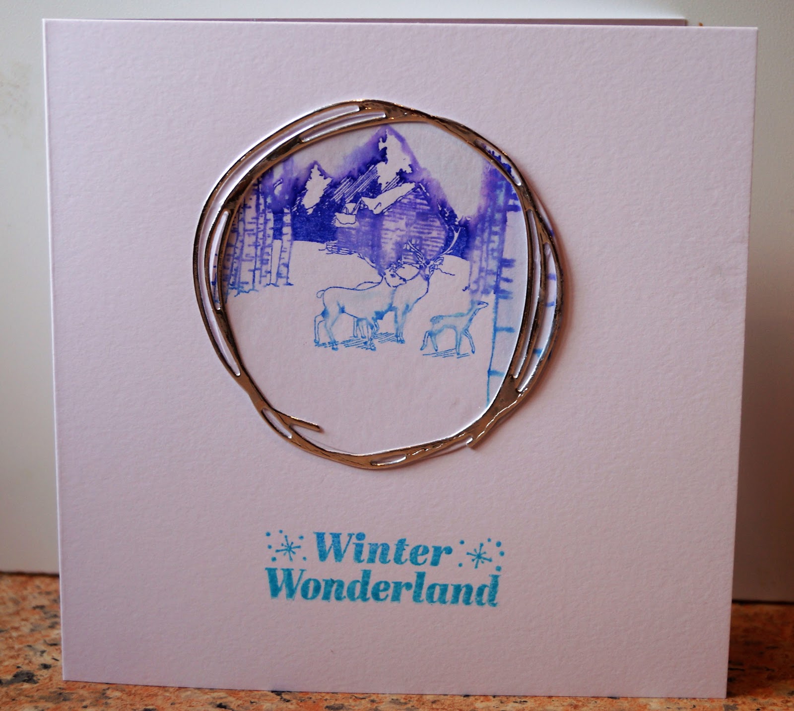 Onions and Paper: Winter scene