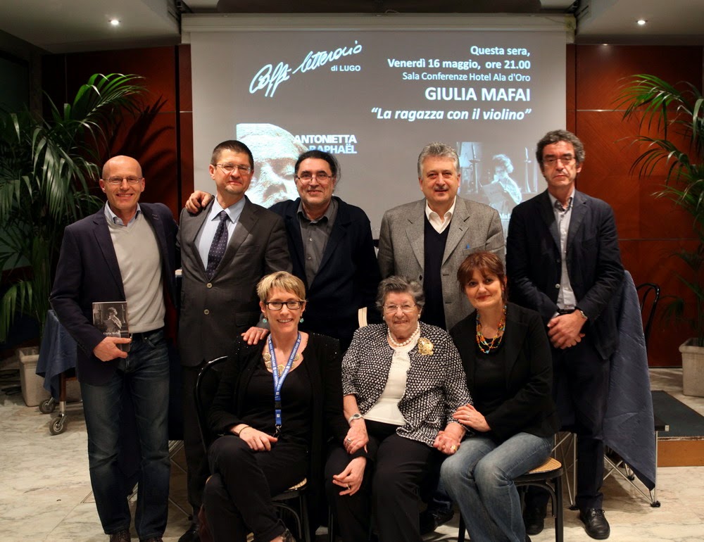 Caffe' Letterario di Lugo: La serata con GIULIA MAFAI