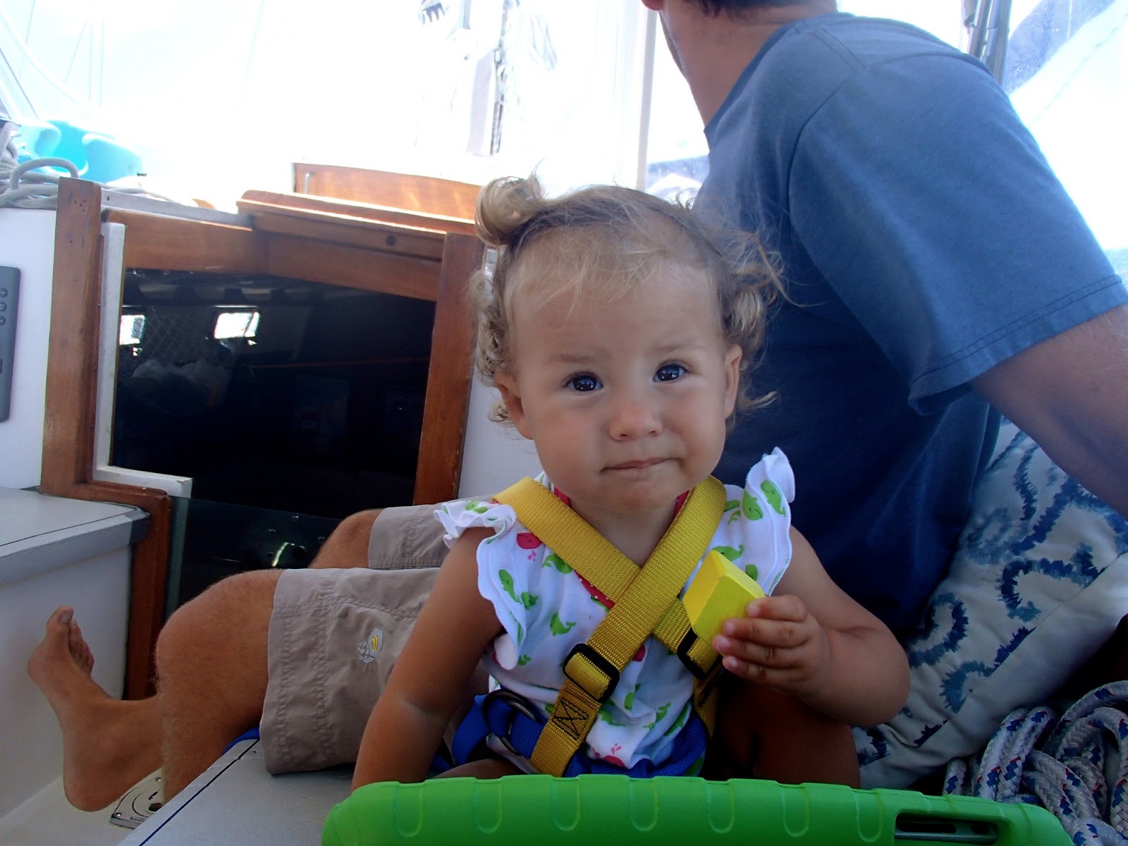 Windtraveler: Baby On Board: Keeping a Baby At Bay While Passagemaking