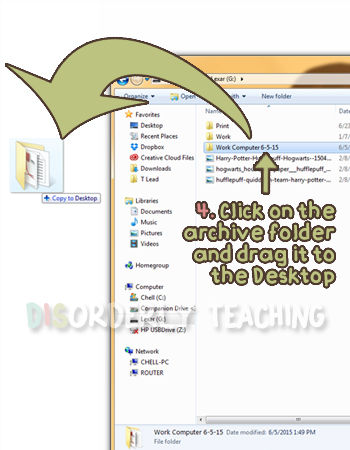 Disorderly Teaching: Weekend Project: How to Organize Teacher Computer ...