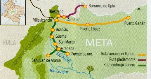 COLOMBIA DESTINO MAGICO: Meta