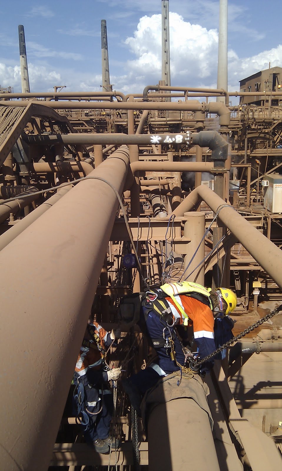 Rope Access Welding: AHRM Rope Access Coded Welding services Perth WA ...