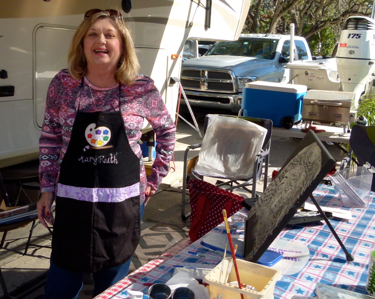 Women RVers: Native artist, RV snowbird Mary Ruth Barnes