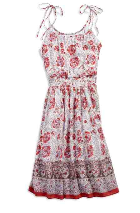 Cheap and Fluffy: American Eagle Floral Peasant Sundress