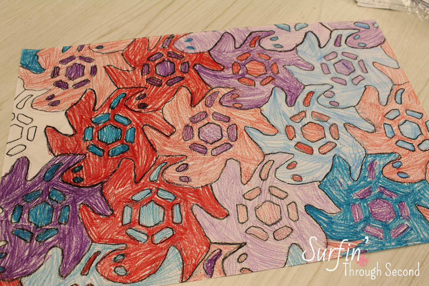 Terrific Tessellations - Surfin' Through Second