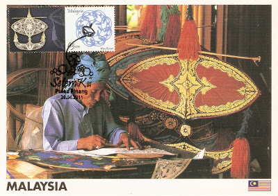 Postcard A La Carte: Malaysia Maxicards - Setem Ku (Personalized Stamp ...