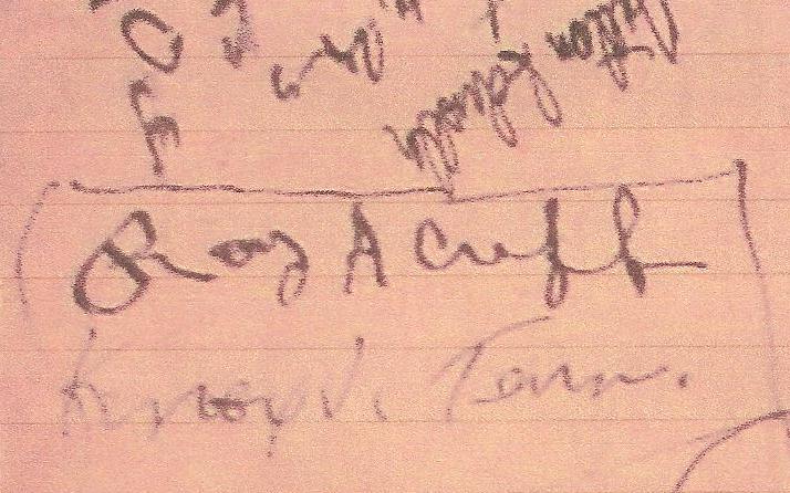 Voices of Harvey County: A Long Way from Home: U.S.O. Piano Signatures