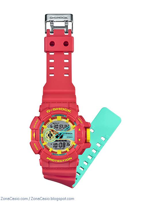 Zona Casio: Nuevos G-Shock colección rasta
