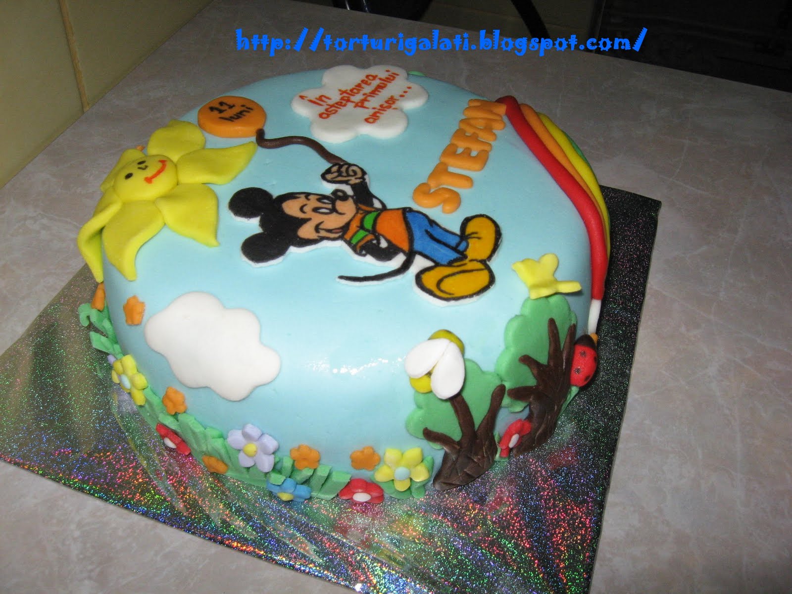 -Cellya's Cakes-: Tort cu Mickey Mouse