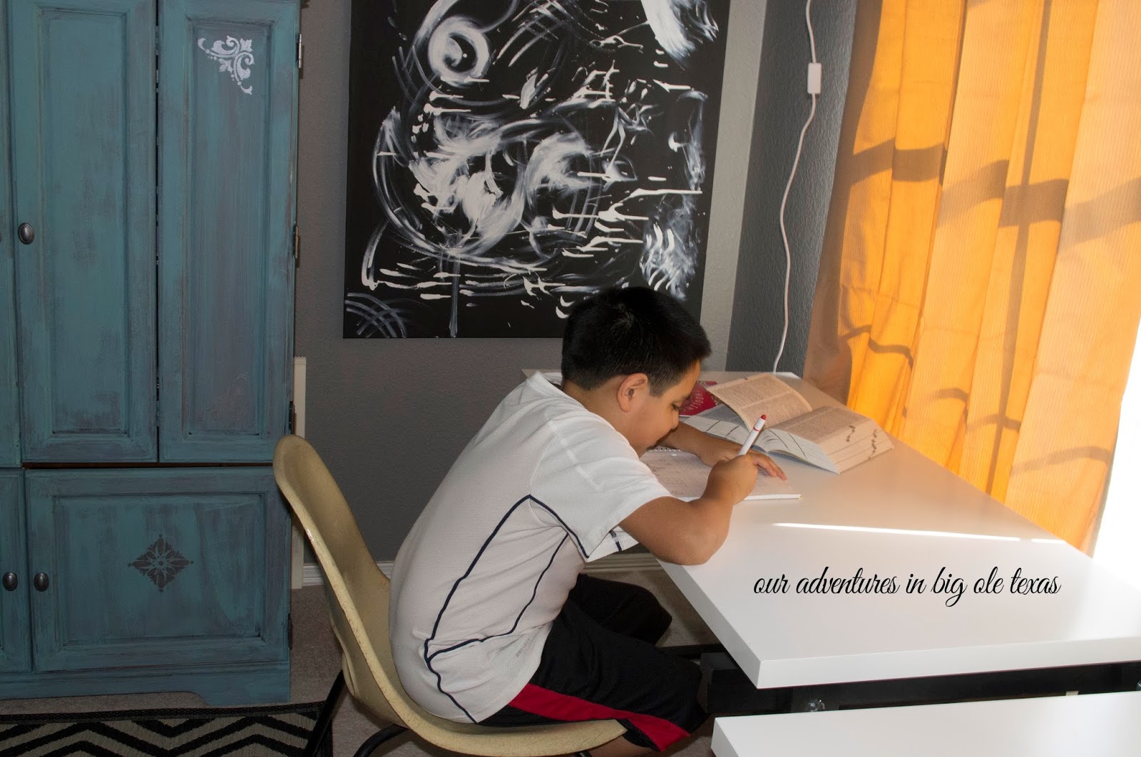 How I Turned a Bedroom into A Classroom {Home School Project} | Simple ...